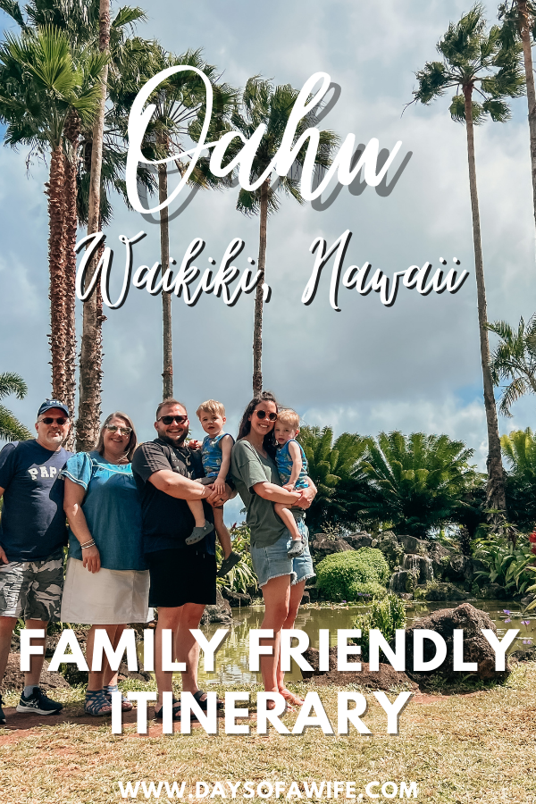 Family Trip To Oahu, Hawaii Recap Part 2 - Days of a Wife